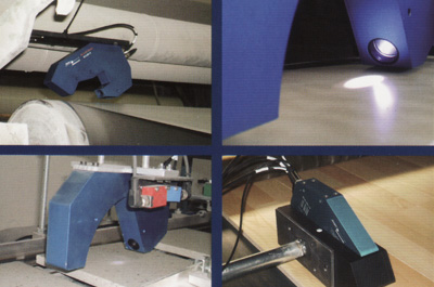 Laser Fork Sensors for surface control & counting Gloss detection sensors